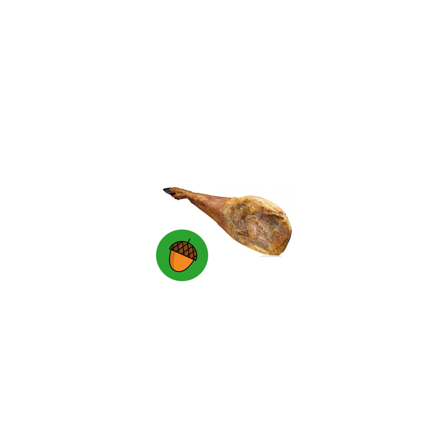 Green Label Jamon Ibérico Schinken mit Knochen